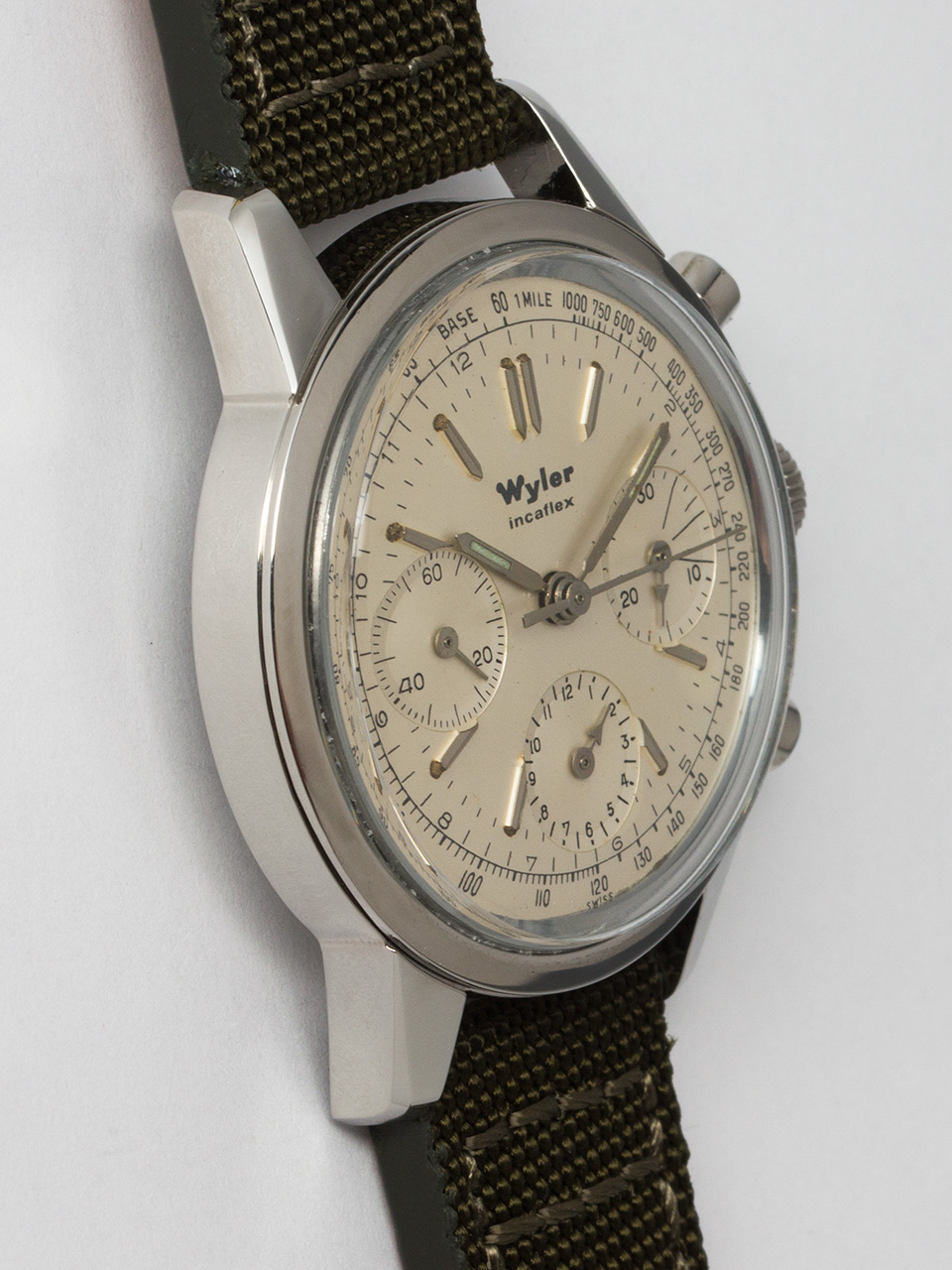 Wanna Buy A Watch? | Wyler SS Incaflex Valjoux 72 Chronograph circa ...